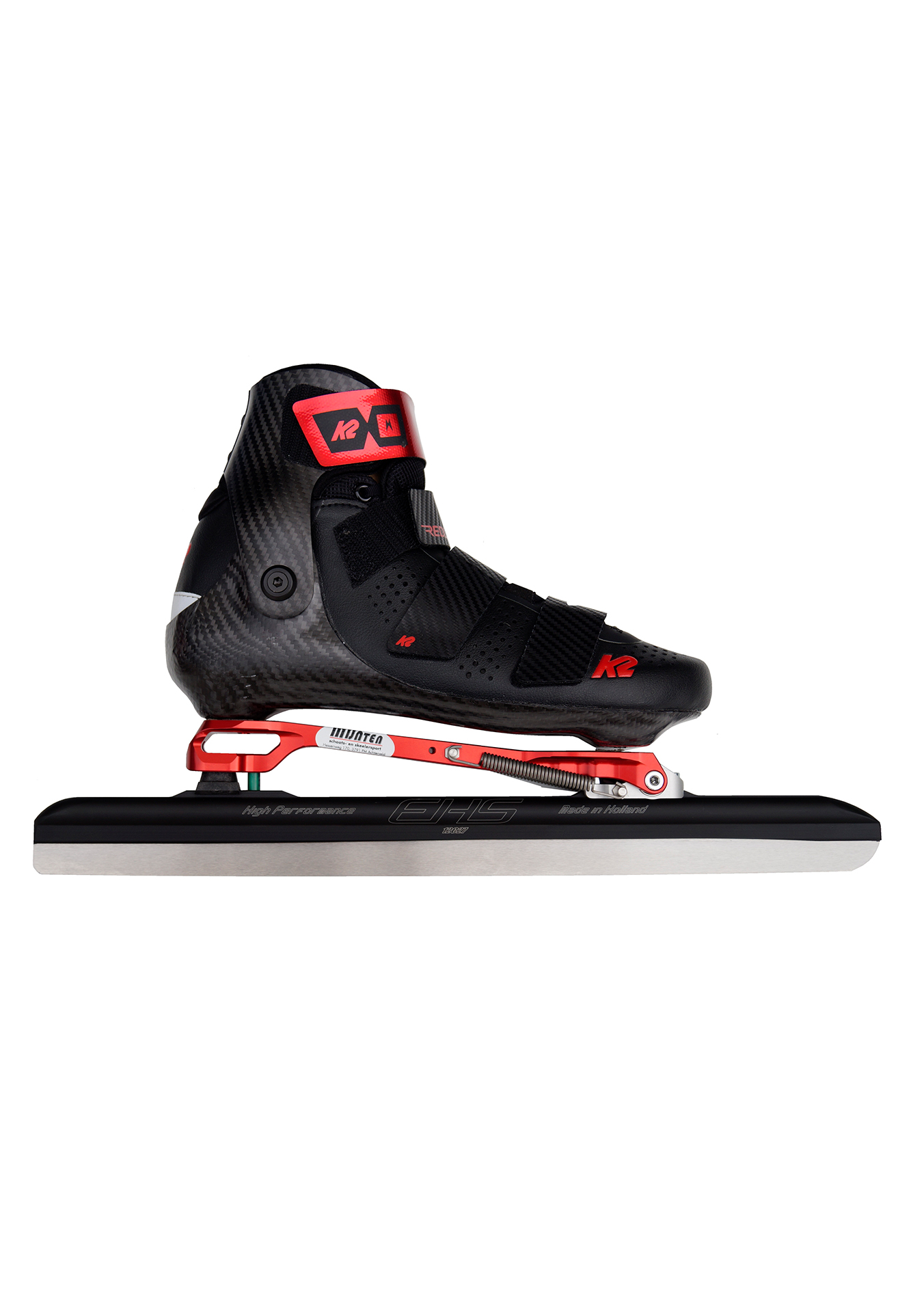 K2 Redline 125 mm met EHS Chrome Alu ijzers