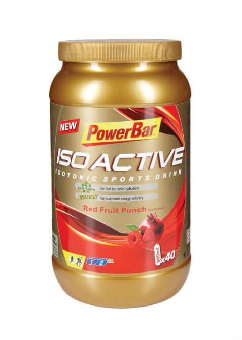 PowerBar - Iso Active - Red Fruit Punch - Vooraf/Tijdens - Mijnten.nl