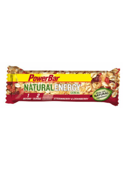 PowerBar Natural Energy Reep - Strawberry Cranberry - Tijdens - Mijnten.nl